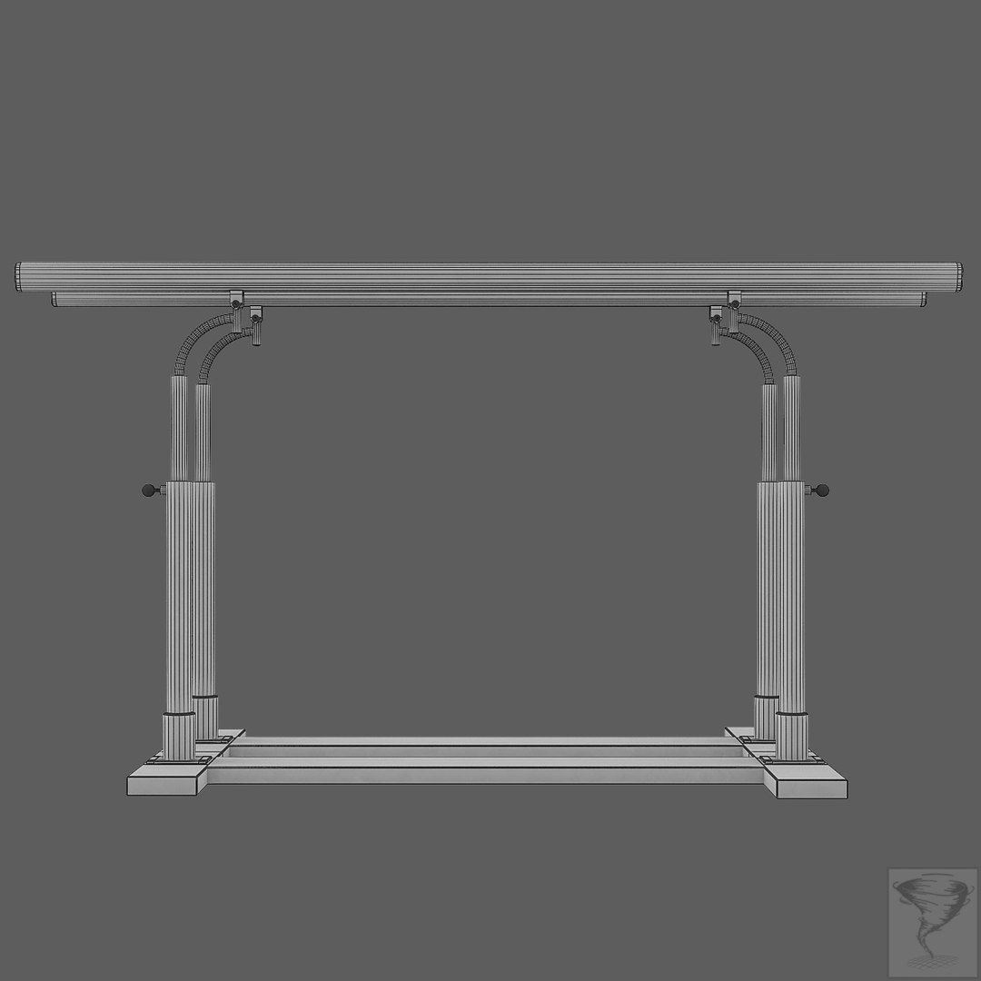 Parallel Bars 3d Model
