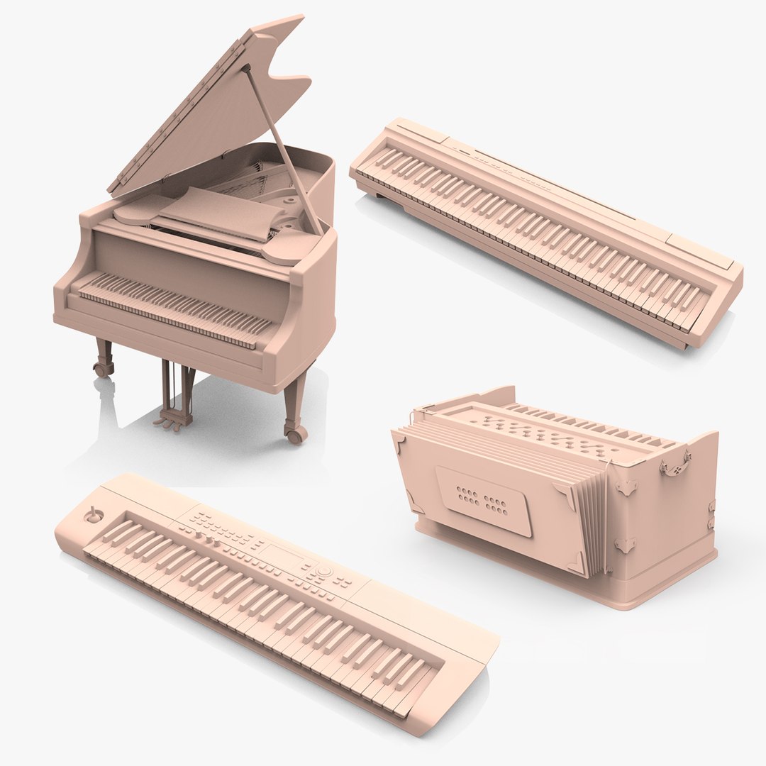 3D Key Instruments Collection - TurboSquid 2126291