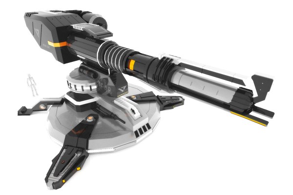 sci-fi turret f48 max