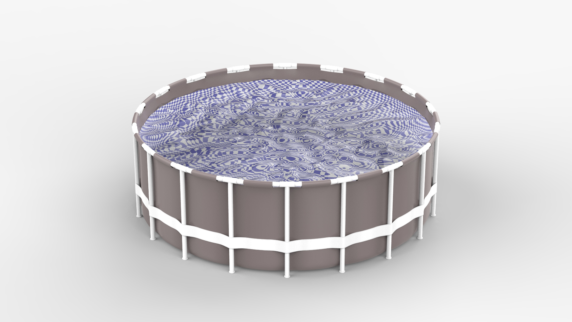 Tubular Swimming Pool 3D - TurboSquid 1901859