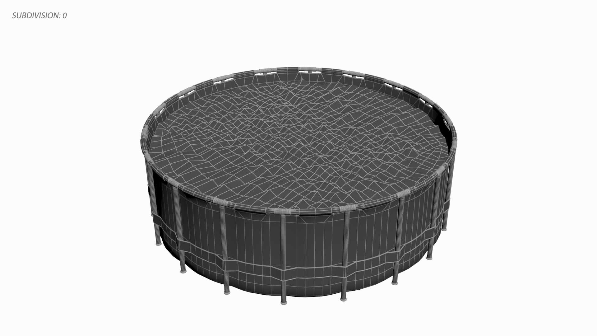 Tubular Swimming Pool 3D - TurboSquid 1901859