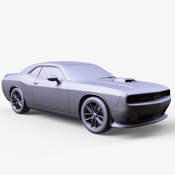 Dodge Challenger 392 Hemi Scat Pack 3D-Modell - TurboSquid 2188857