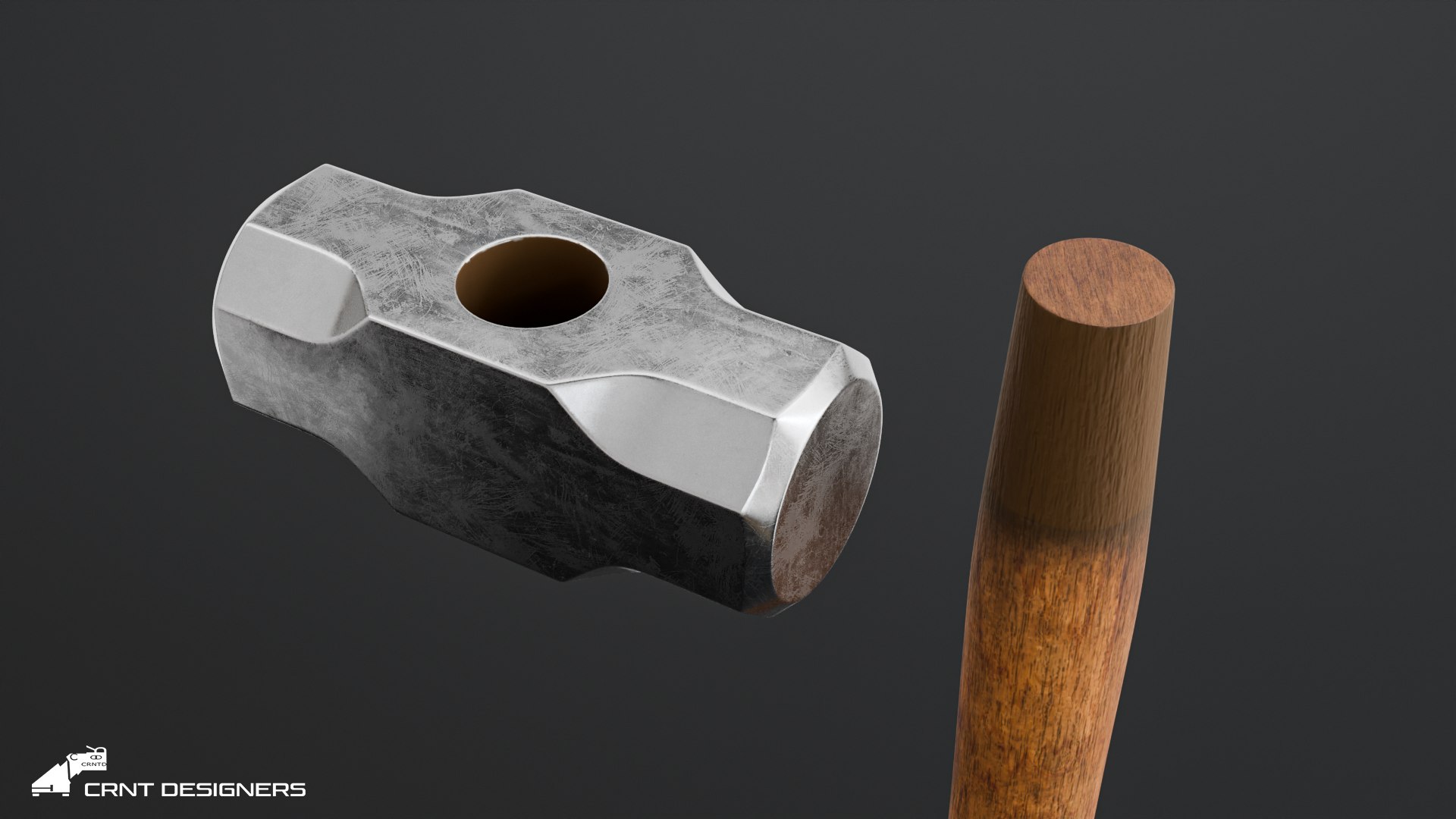 Heavy Sledgehammer - Medieval Weapon Prop 3D Model 3D Model ...