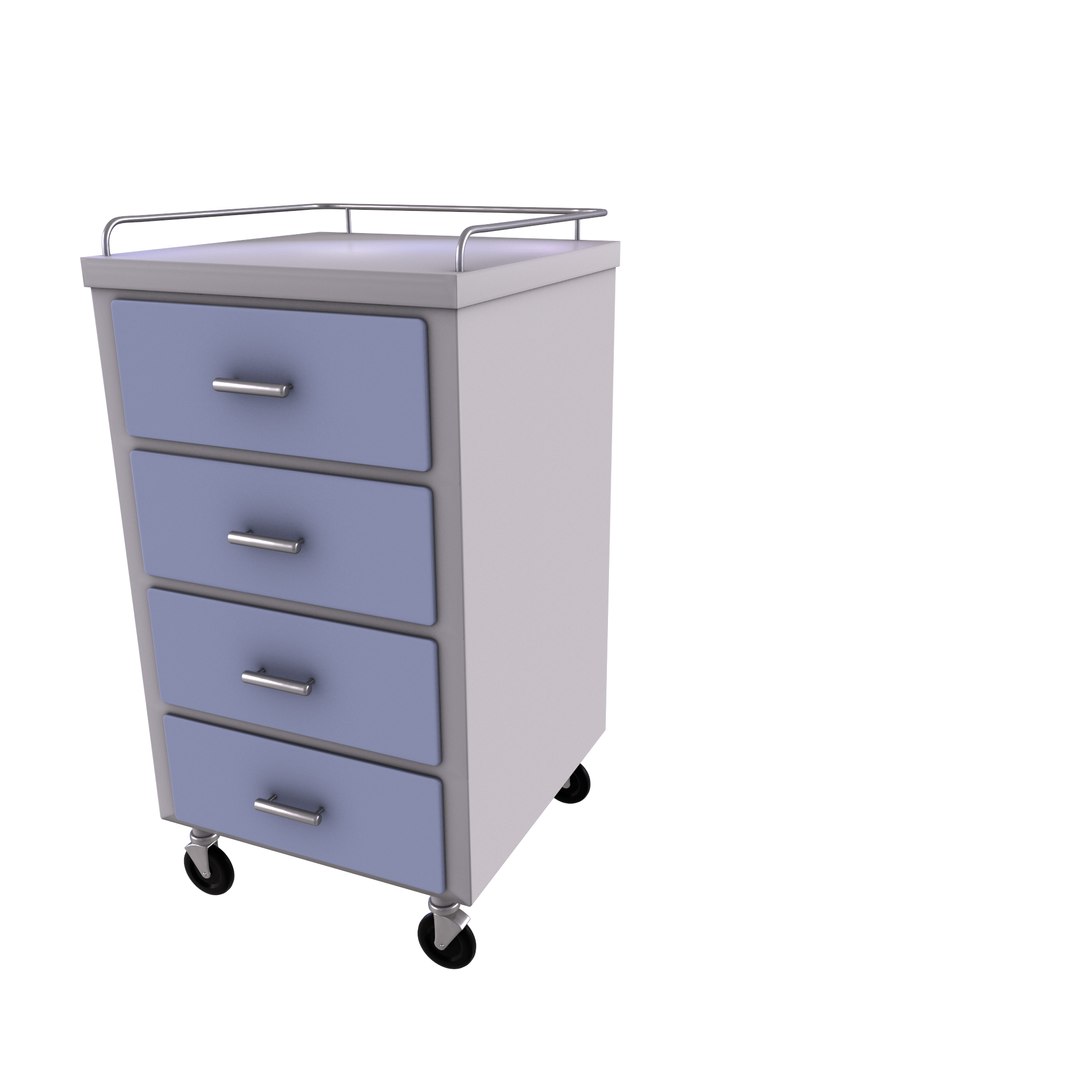 3D Hospital Trolly 03 Model - TurboSquid 2172900