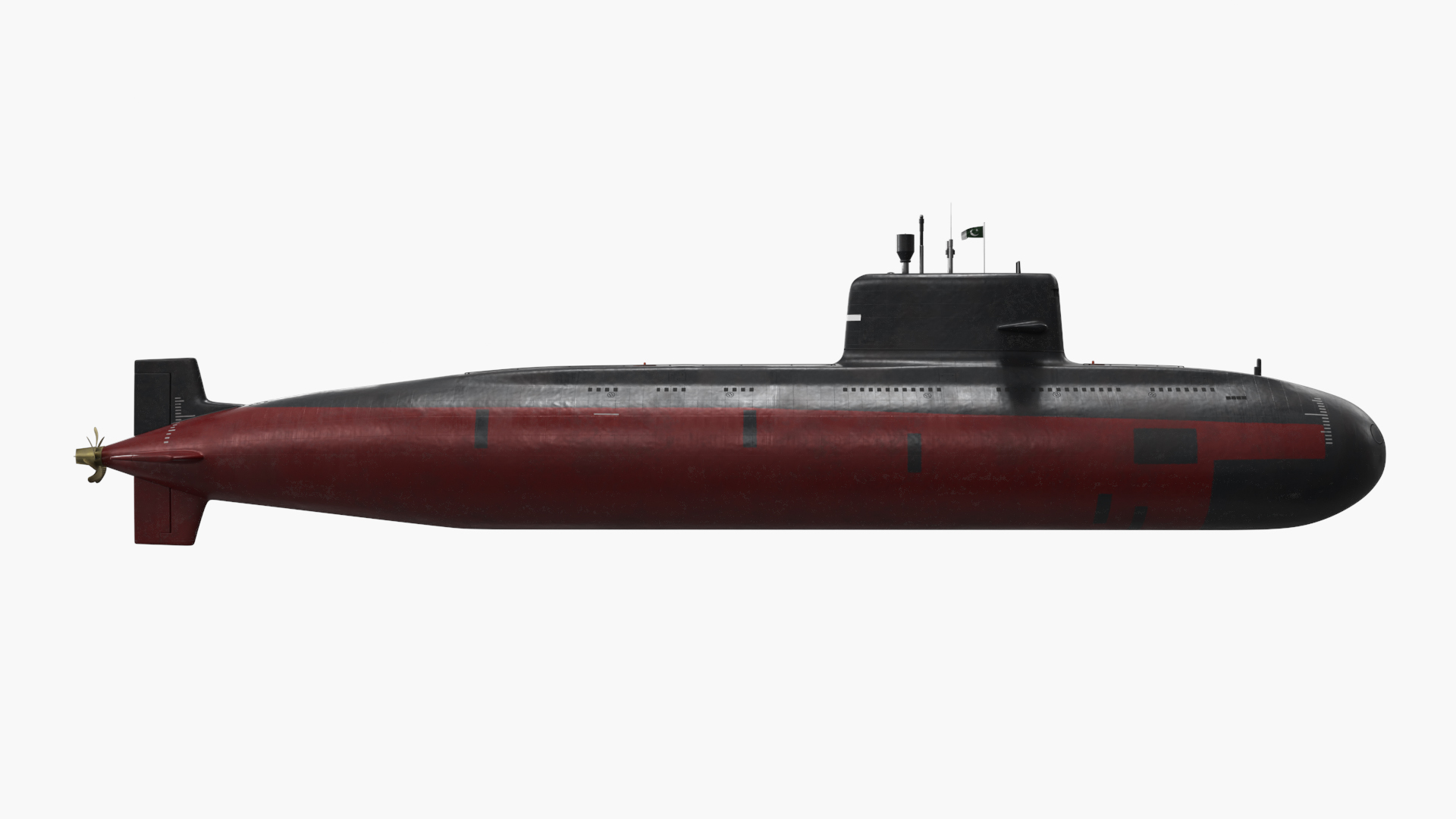 3D Pakistan Navy Submarine Type 039A Model - TurboSquid 2419378