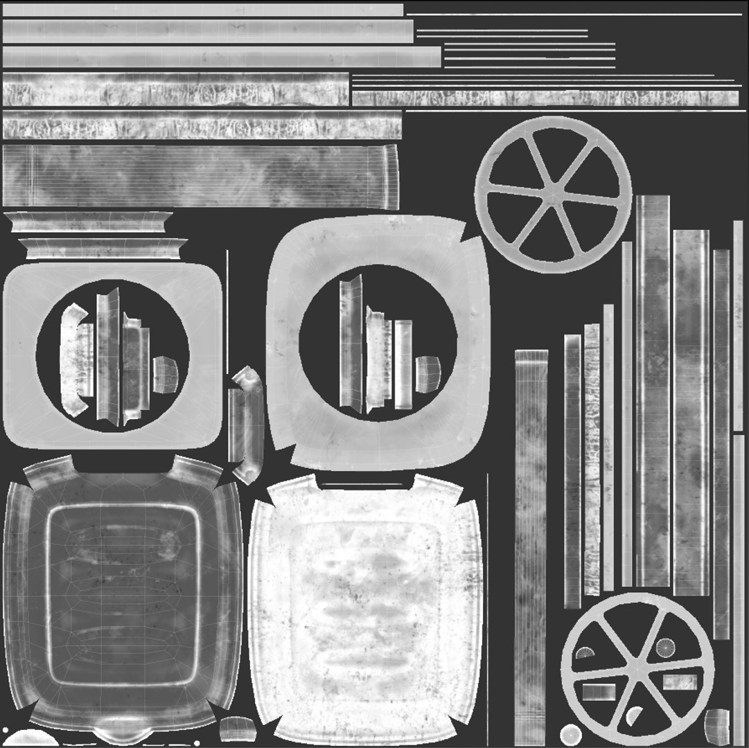 Trash Bin 3D Model - TurboSquid 2133840