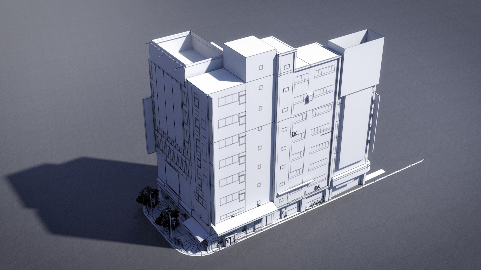 Japanese Streetscape Akihabara 0005 3D Model - TurboSquid 2276249
