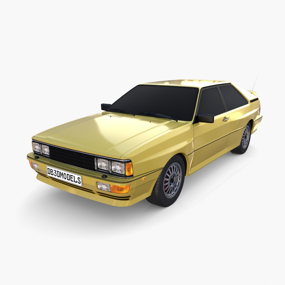 3D Generic 80s Coupe with interior - TurboSquid 2009888