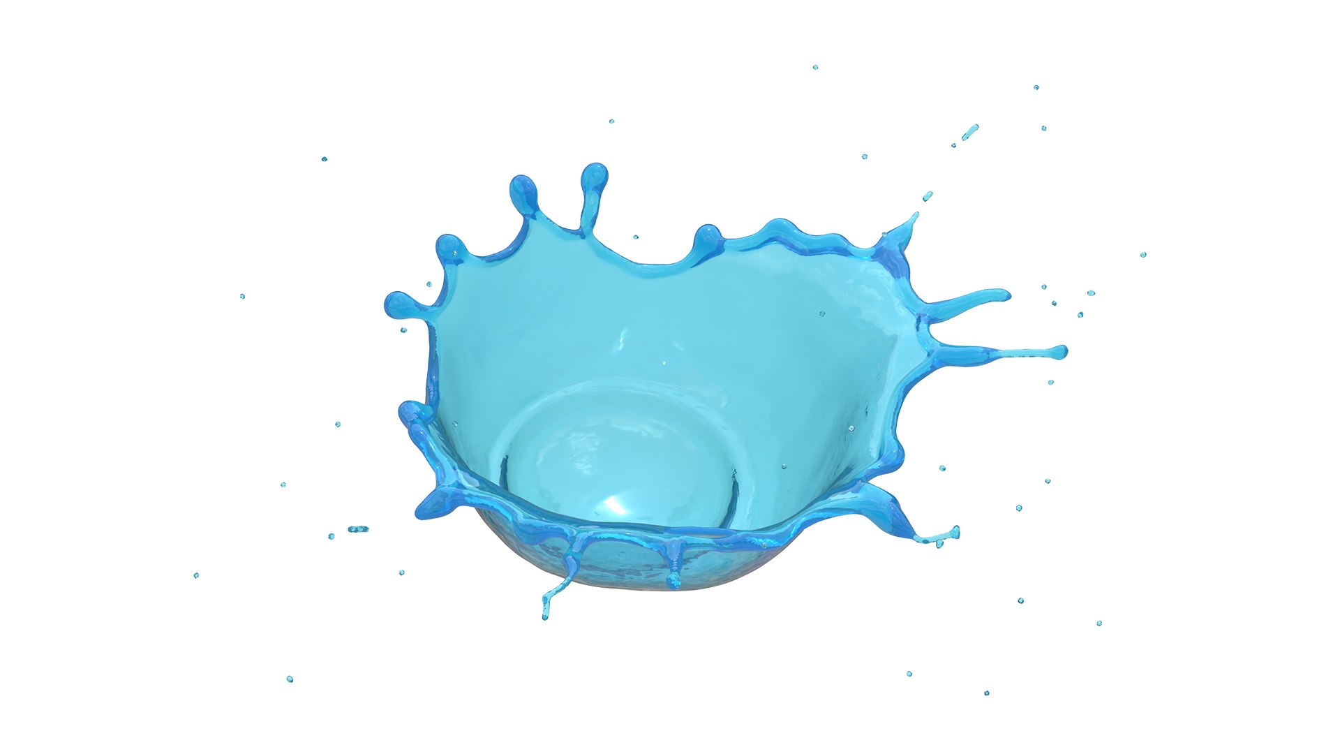 3D Model Splash Collection Pack 08 - TurboSquid 2369375