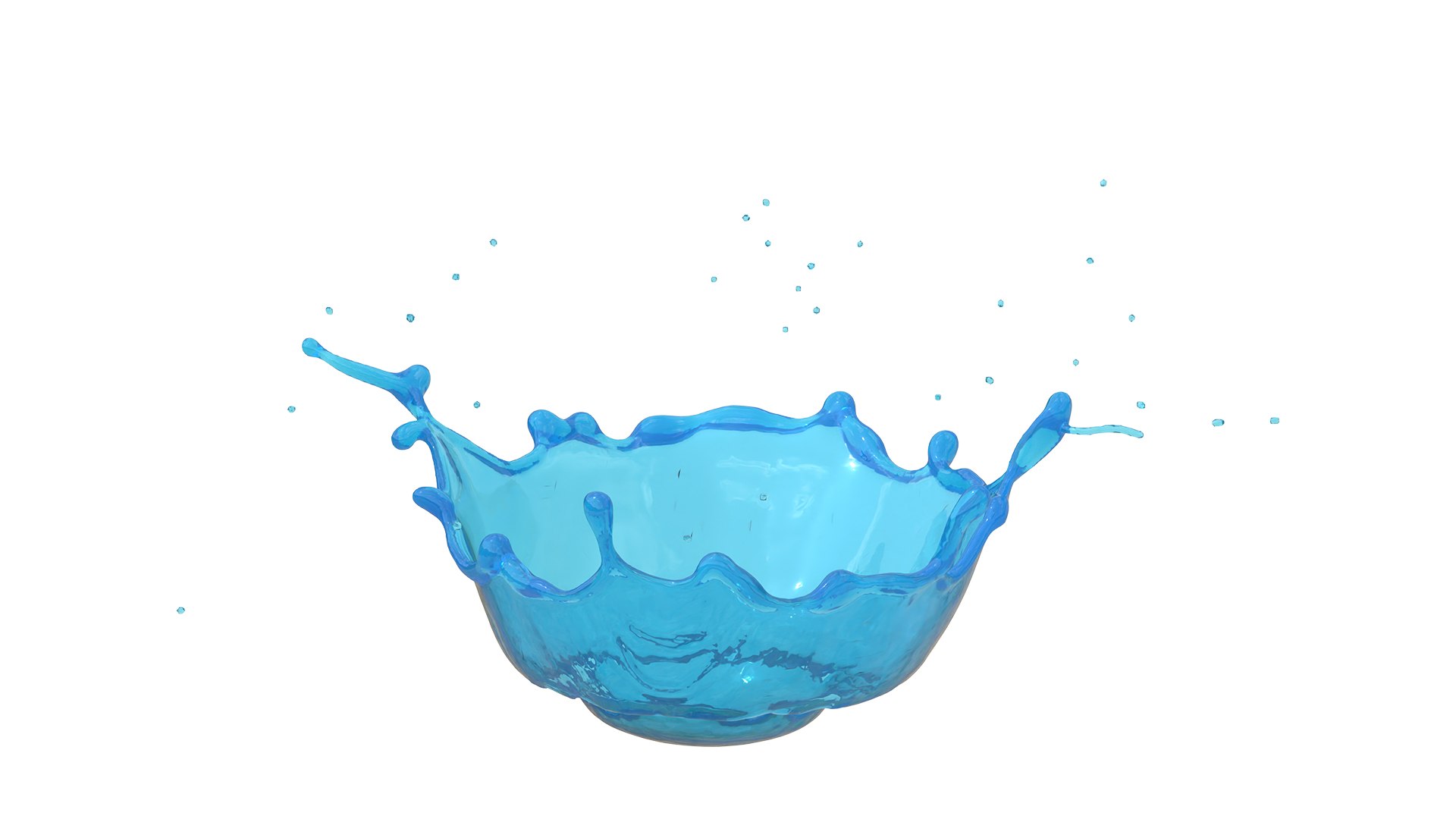 3D Model Splash Collection Pack 08 - TurboSquid 2369375