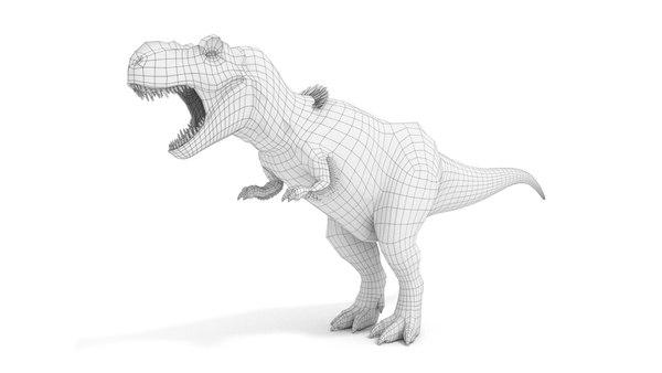 3D tyrannosaurus rex fur - TurboSquid 1559809
