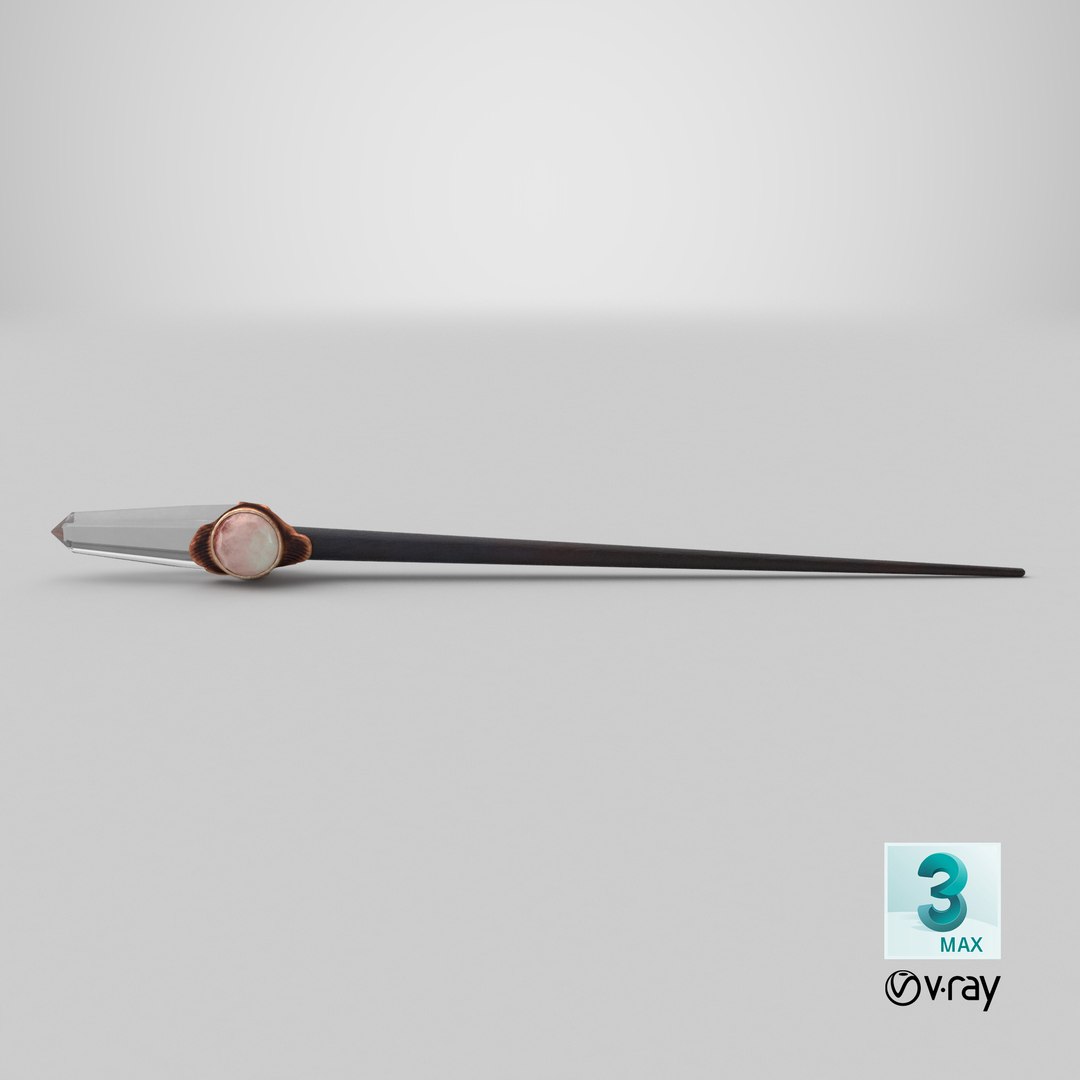 Magic Wand 3D Model - TurboSquid 1230825