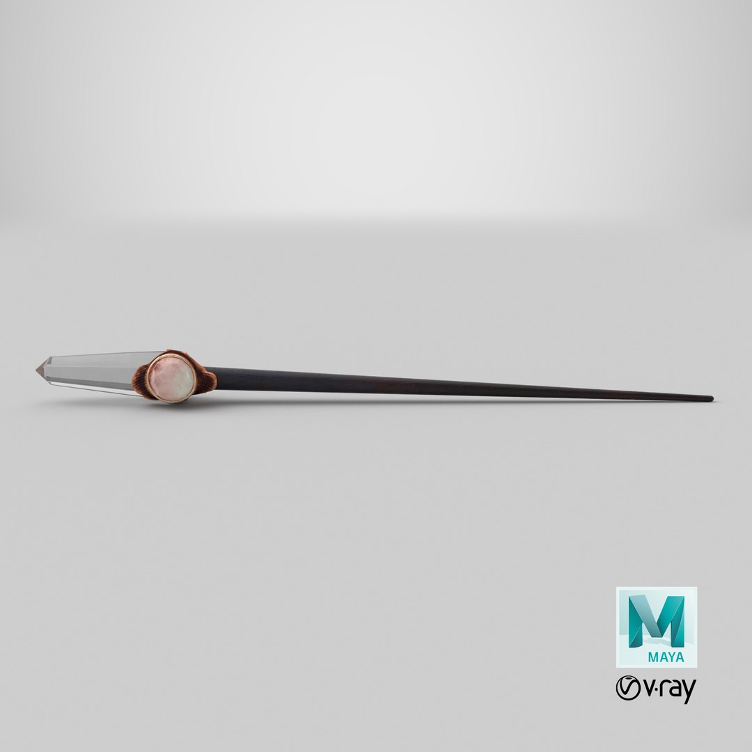 Magic Wand 3D Model - TurboSquid 1230825