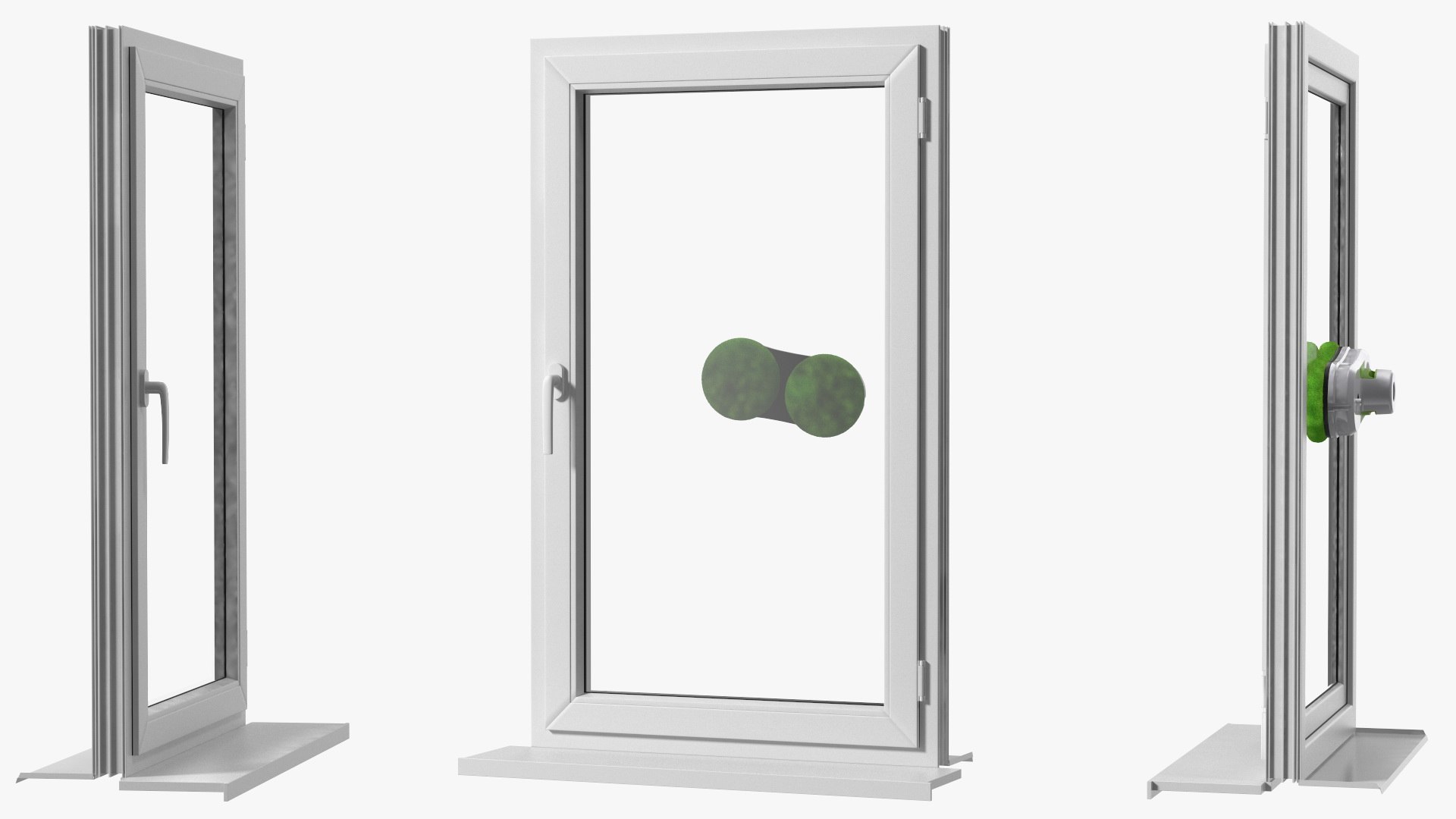 3D Robot Window Cleaner On Plastic Window Fur - TurboSquid 1881767