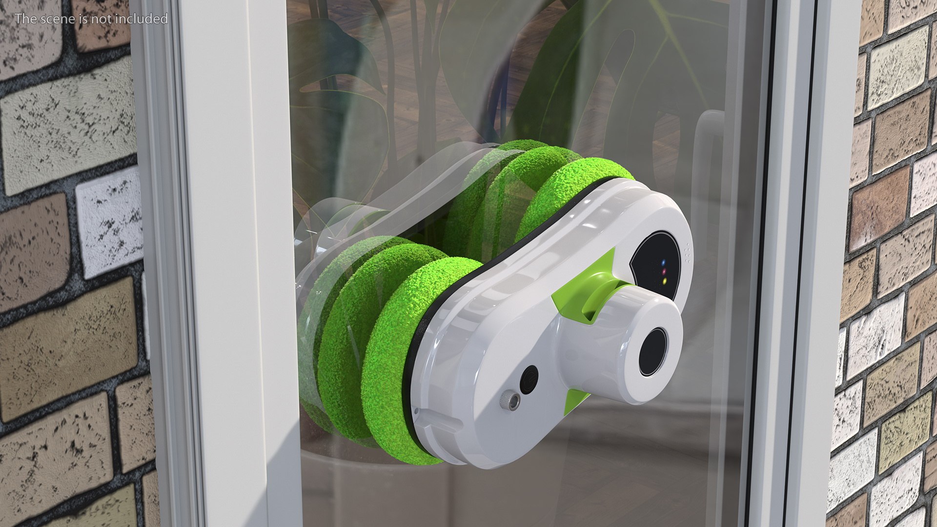 3D Robot Window Cleaner On Plastic Window Fur - TurboSquid 1881767