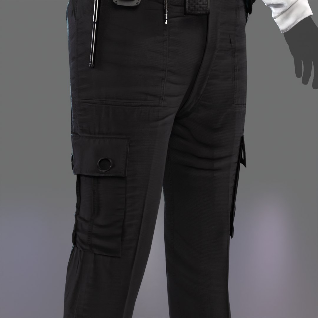 Police Uniform Duty Belt 3D Model - TurboSquid 1966254