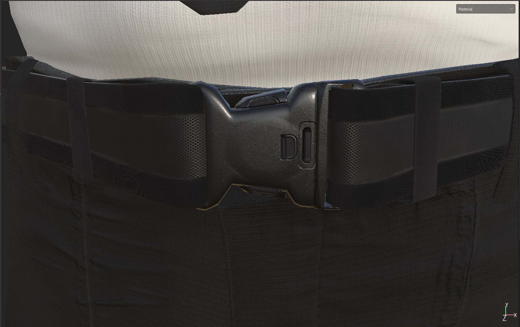 Police Uniform Duty Belt 3D Model - TurboSquid 1966254