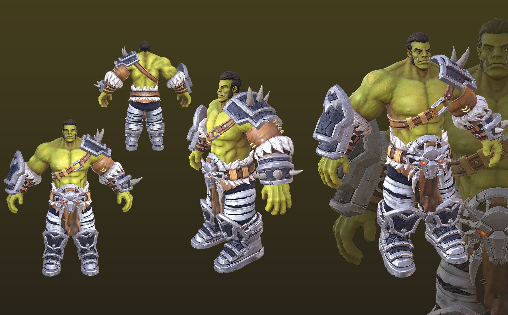 Orc 3D model - TurboSquid 1229941