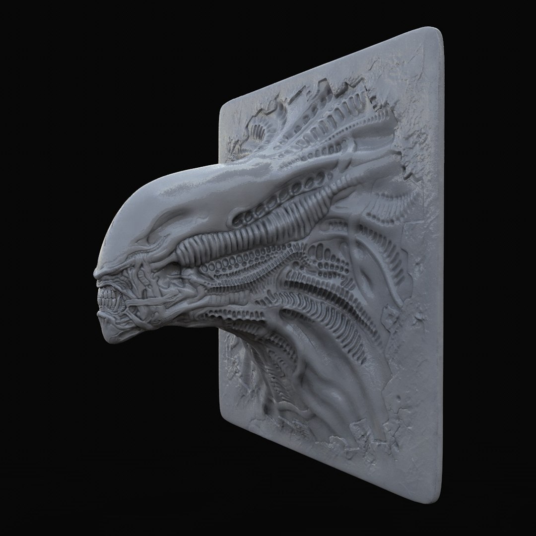 Alien Decoration 3D Model - TurboSquid 1201274