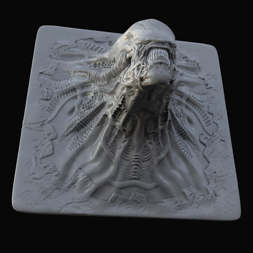 Alien Decoration 3D Model - TurboSquid 1201274