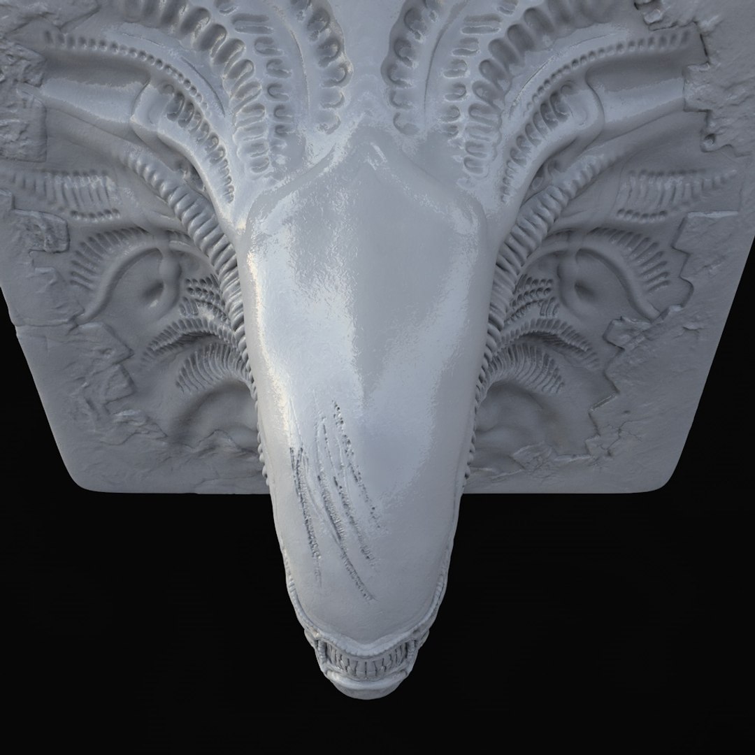 Alien Decoration 3D Model - TurboSquid 1201274