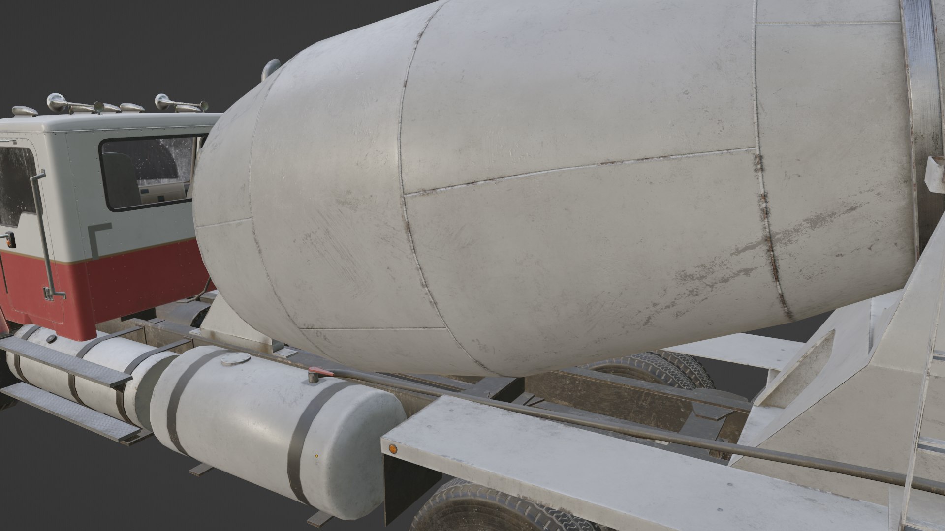 3D Mixer Truck Low Poly - TurboSquid 2284654