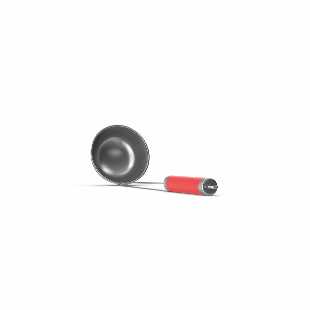 Red Ladle 3D - TurboSquid 1888858