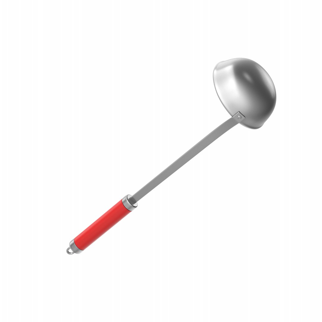 Red Ladle 3D - TurboSquid 1888858