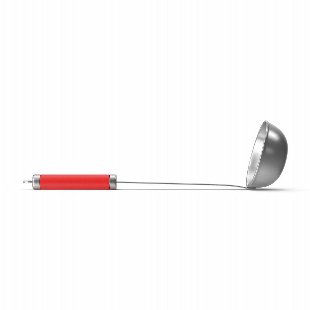 Red Ladle 3D - TurboSquid 1888858