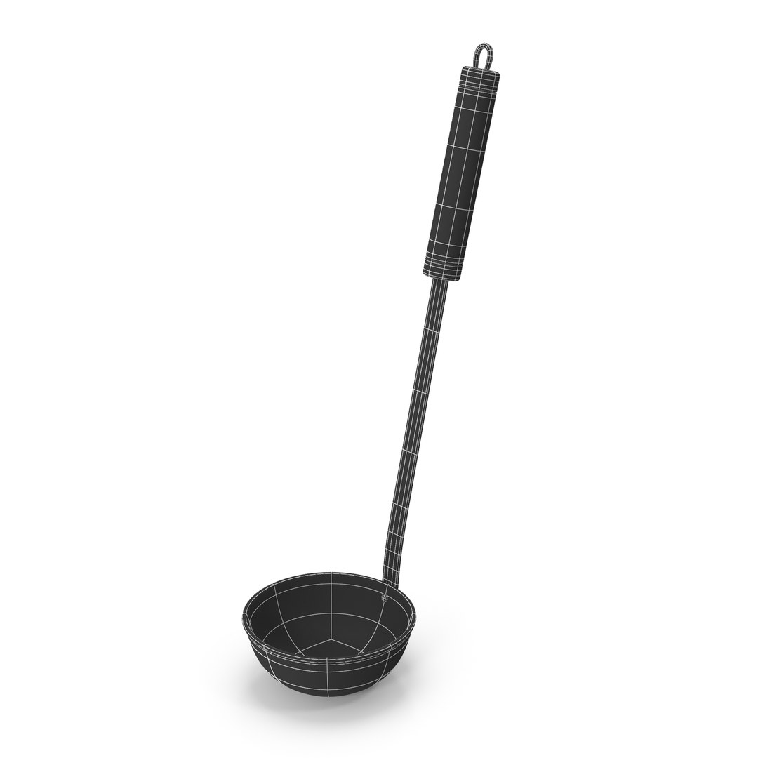 Red Ladle 3D - TurboSquid 1888858