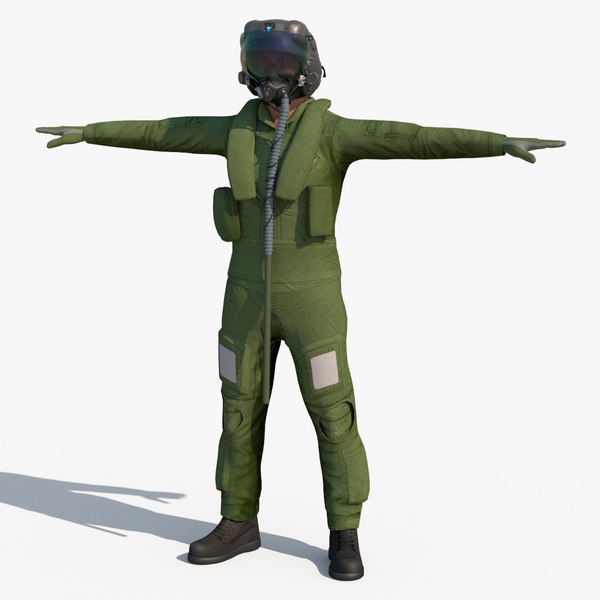 3D Pilot Models | TurboSquid