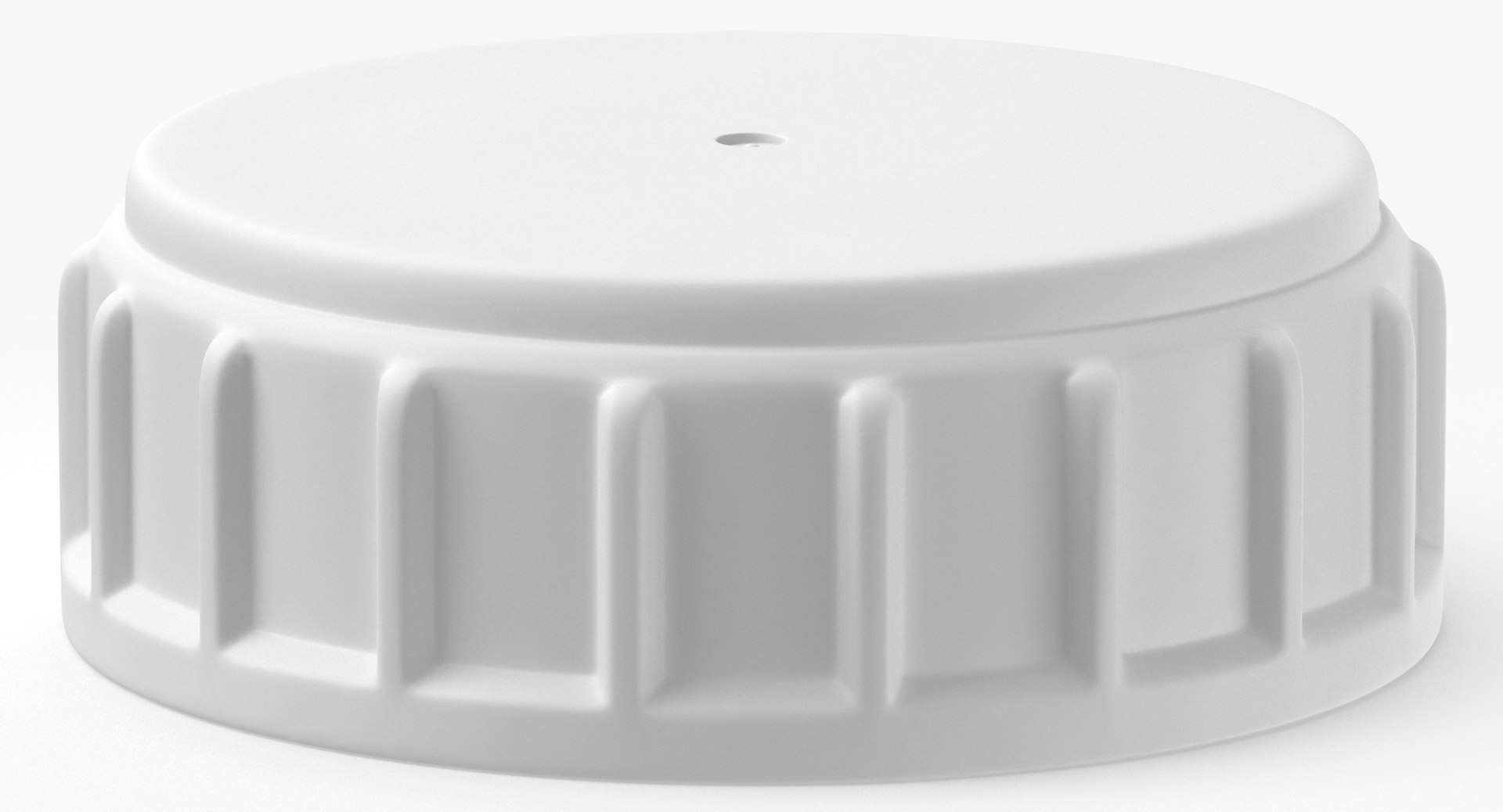 Ribbed Plastic Buttress Cap Model - TurboSquid 1712663