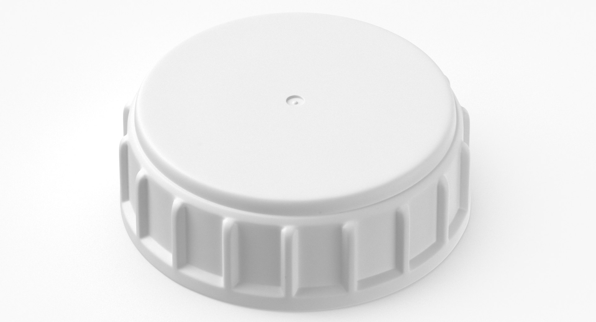 Ribbed plastic buttress cap model - TurboSquid 1712663