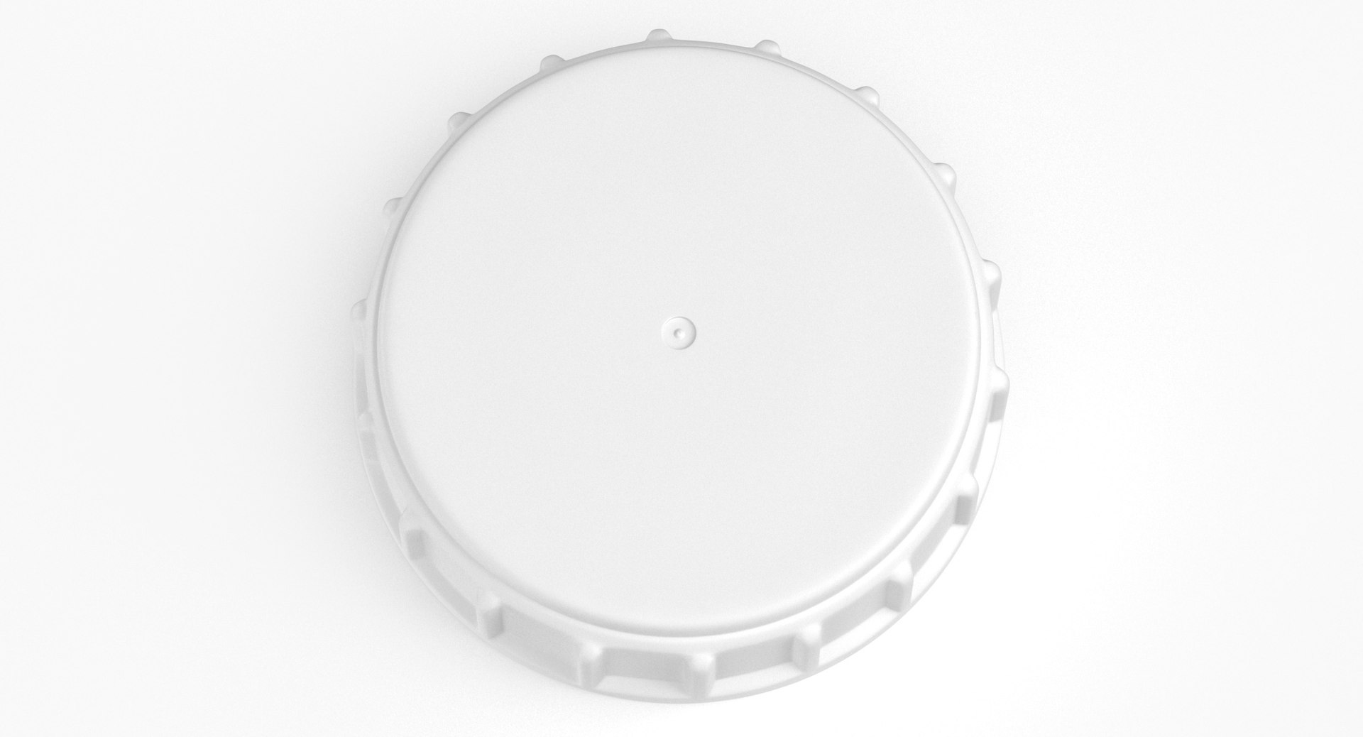 Ribbed Plastic Buttress Cap Model - TurboSquid 1712663