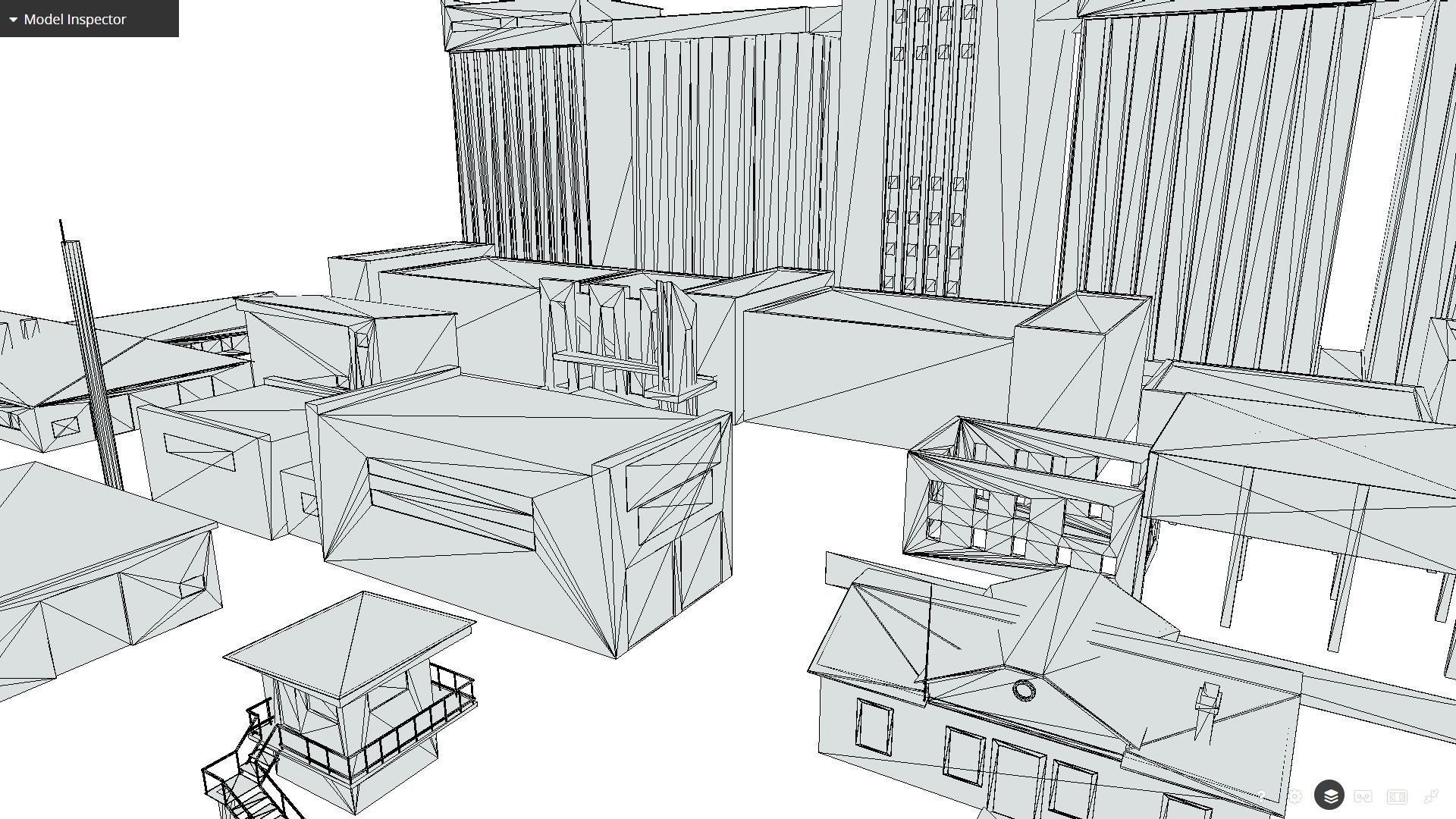 3D Pack Old Industrial And Office Buildings Model - TurboSquid 1729490