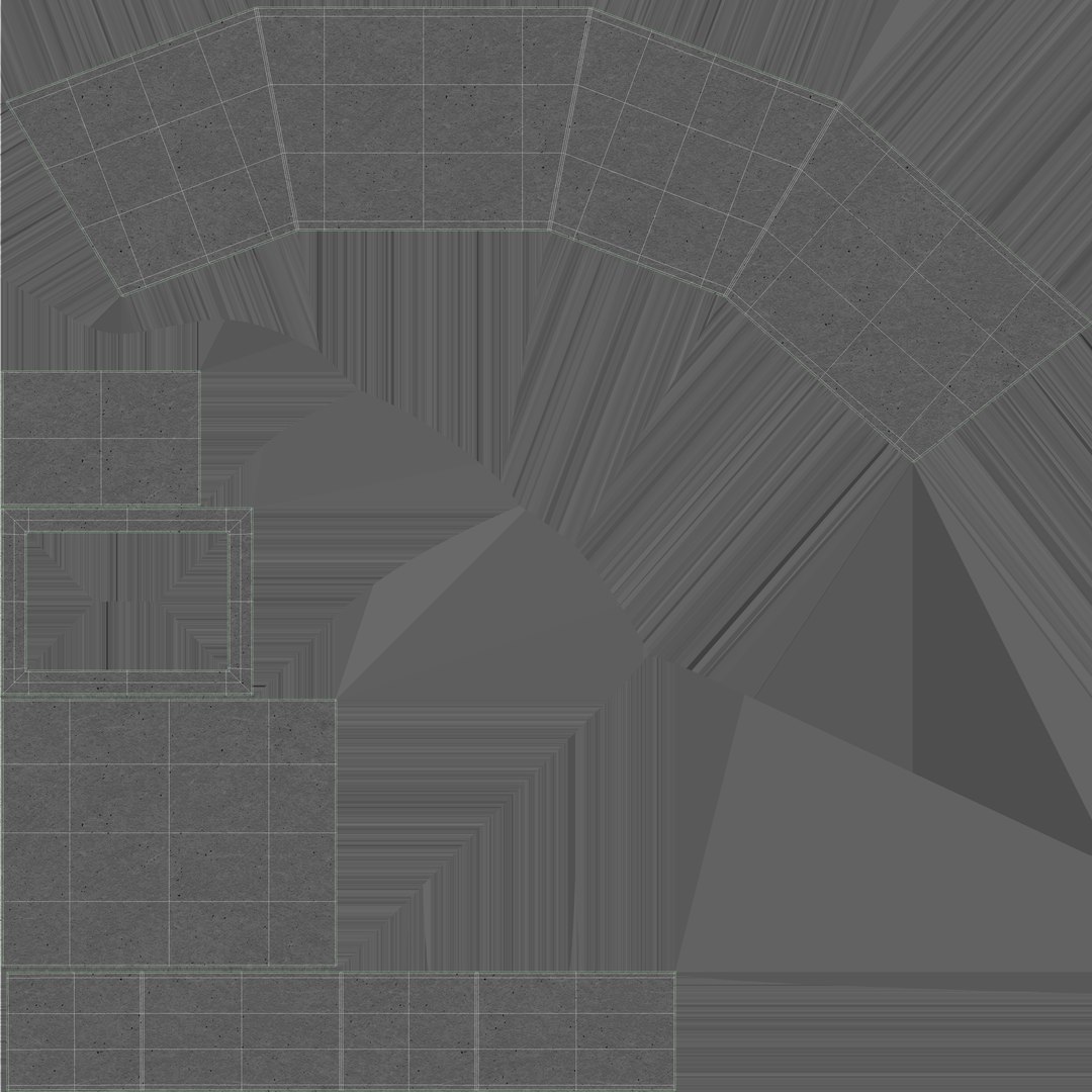 Concrete Block Model - TurboSquid 2309184