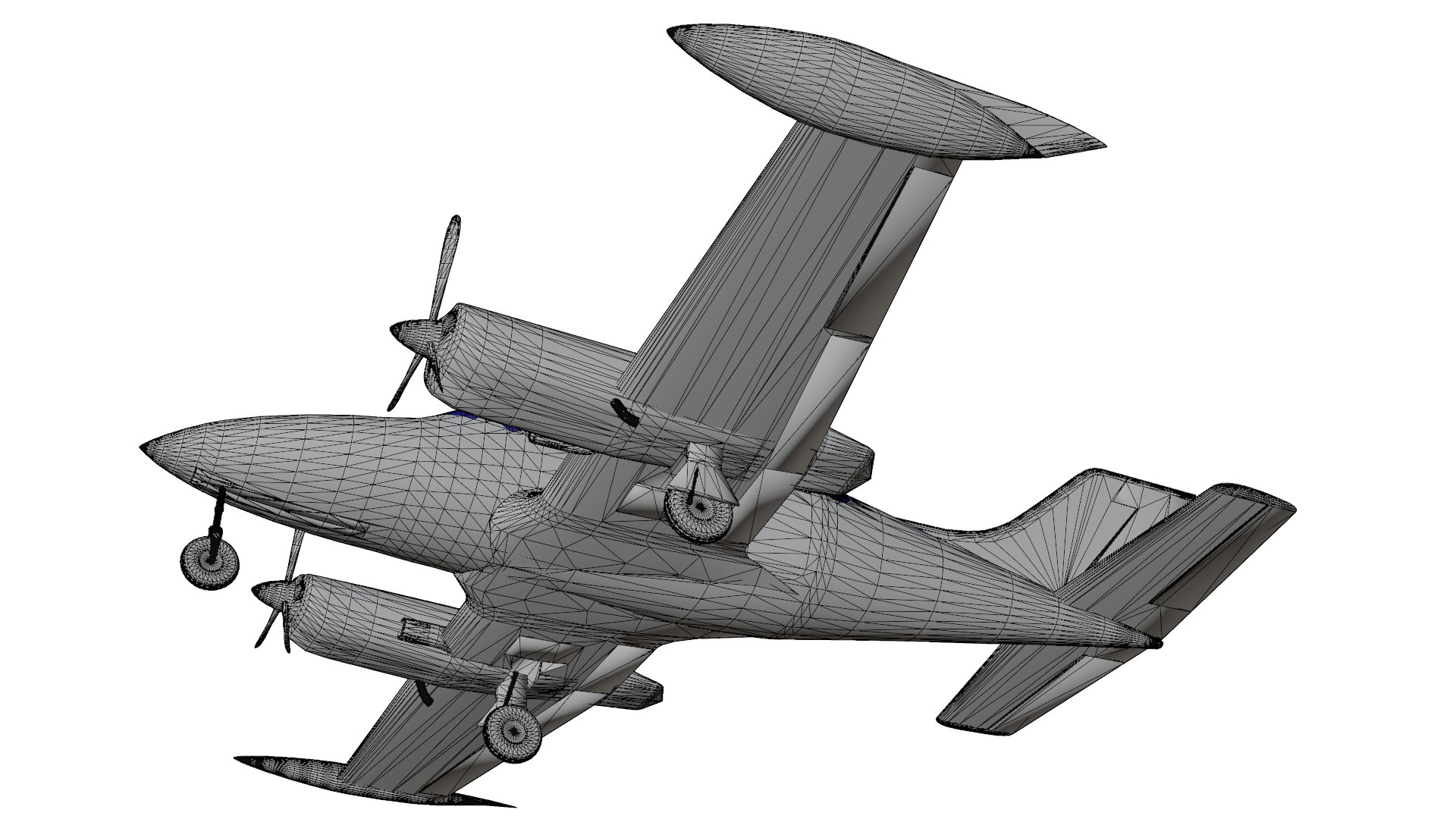 Cessna-421-Golden-Eagle 3D Model - TurboSquid 2237173