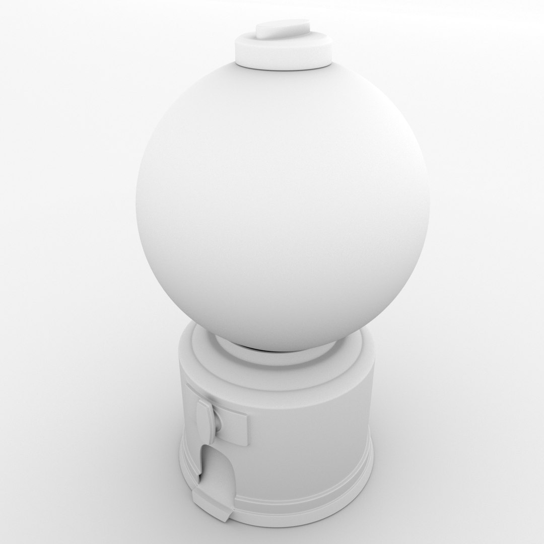 3d Candy Dispenser Model