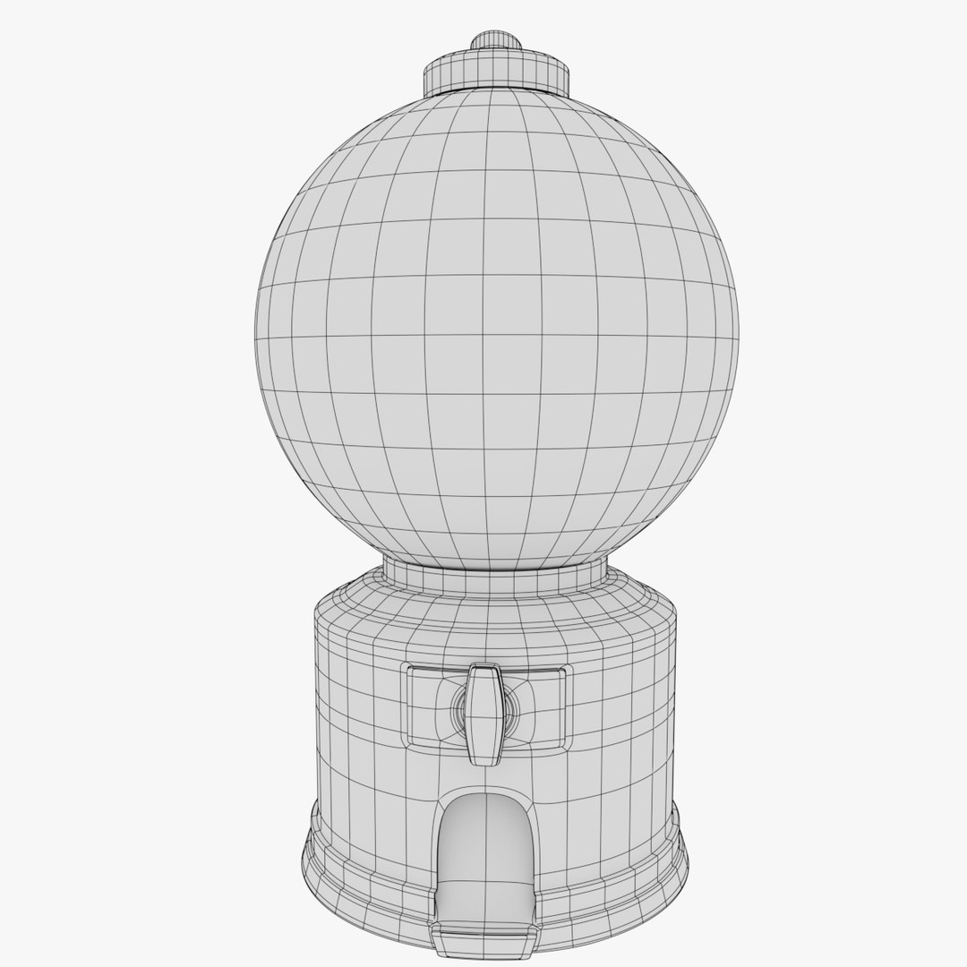 3d Candy Dispenser Model