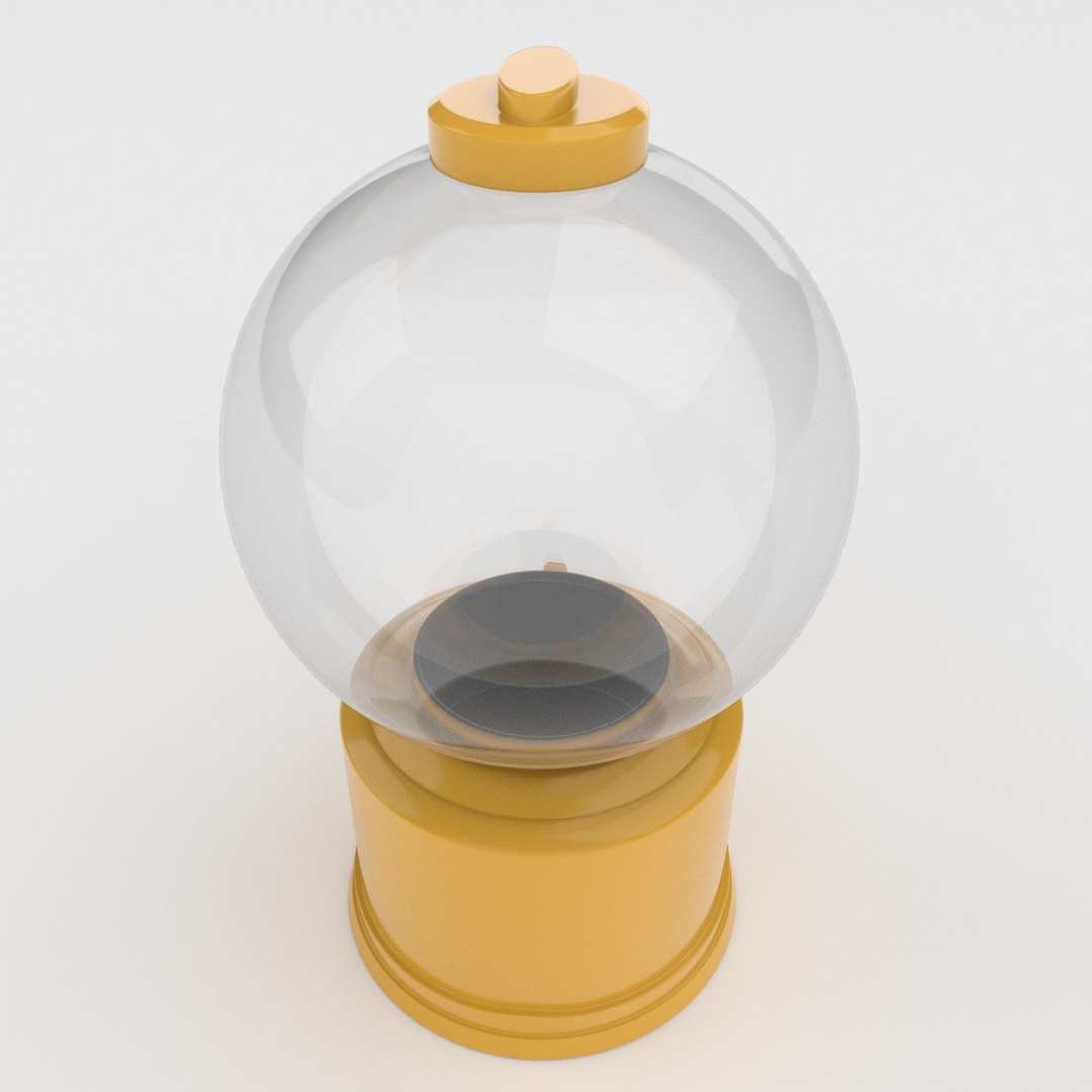3d Candy Dispenser Model