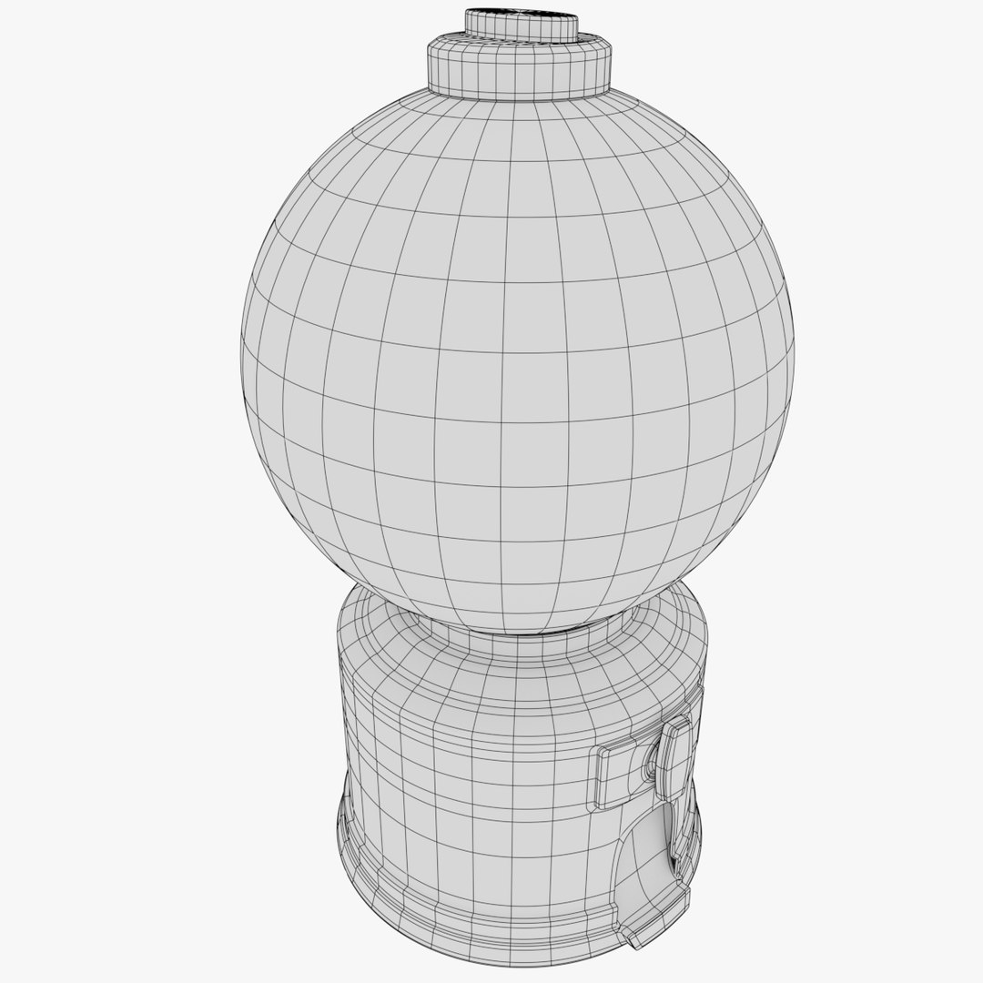 3d Candy Dispenser Model