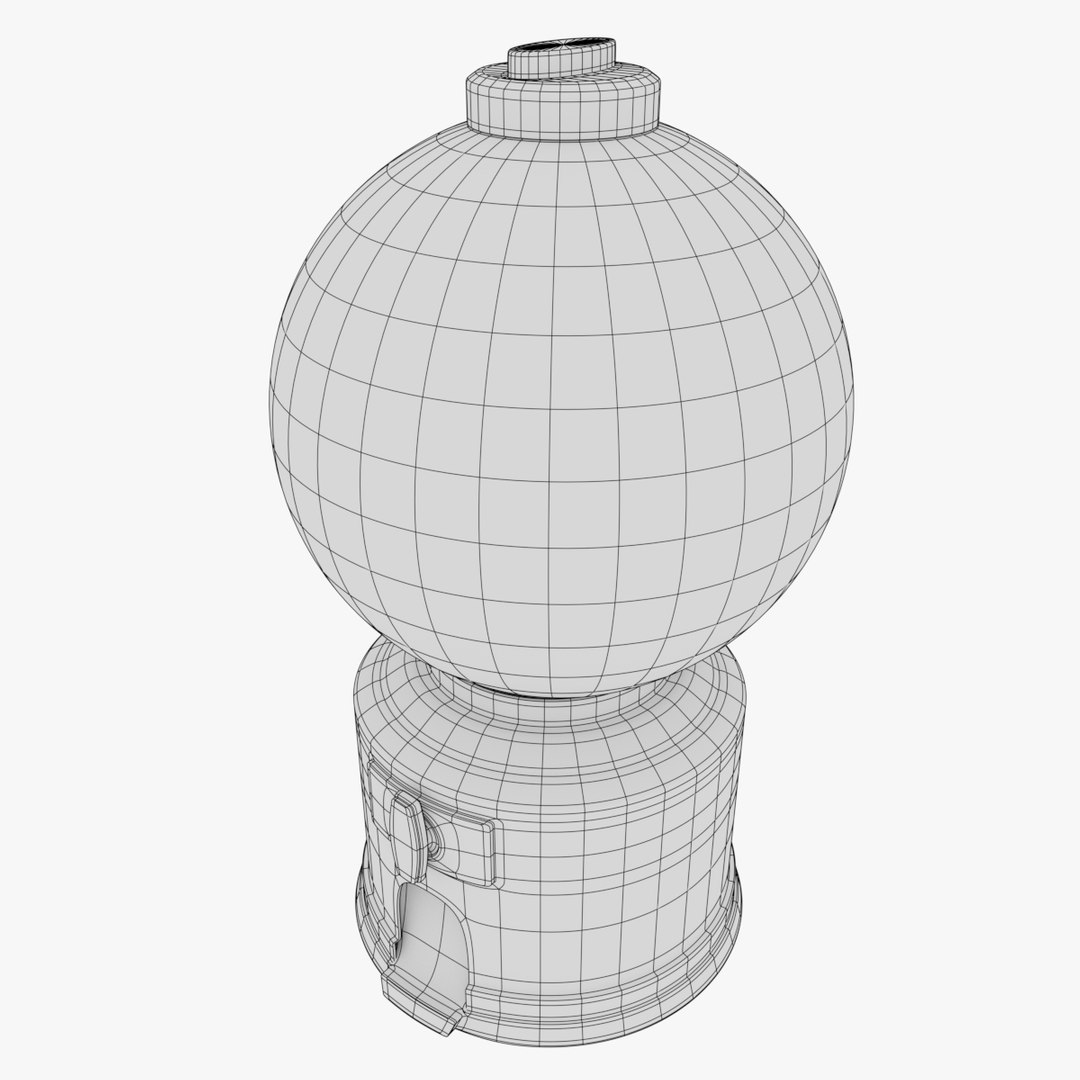 3d Candy Dispenser Model