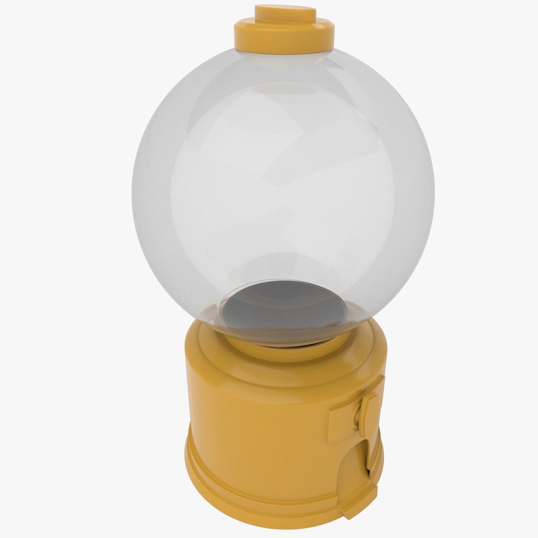 3d Candy Dispenser Model