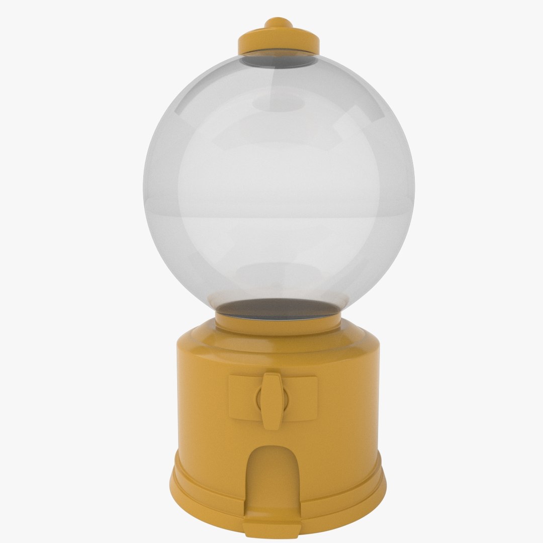 3d Candy Dispenser Model