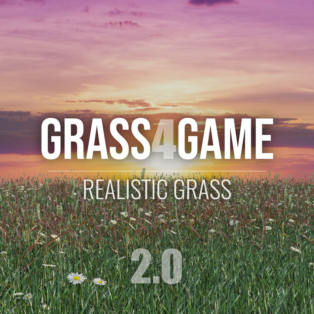 3D Grass4Game - Unity HDRP - TurboSquid 1725981
