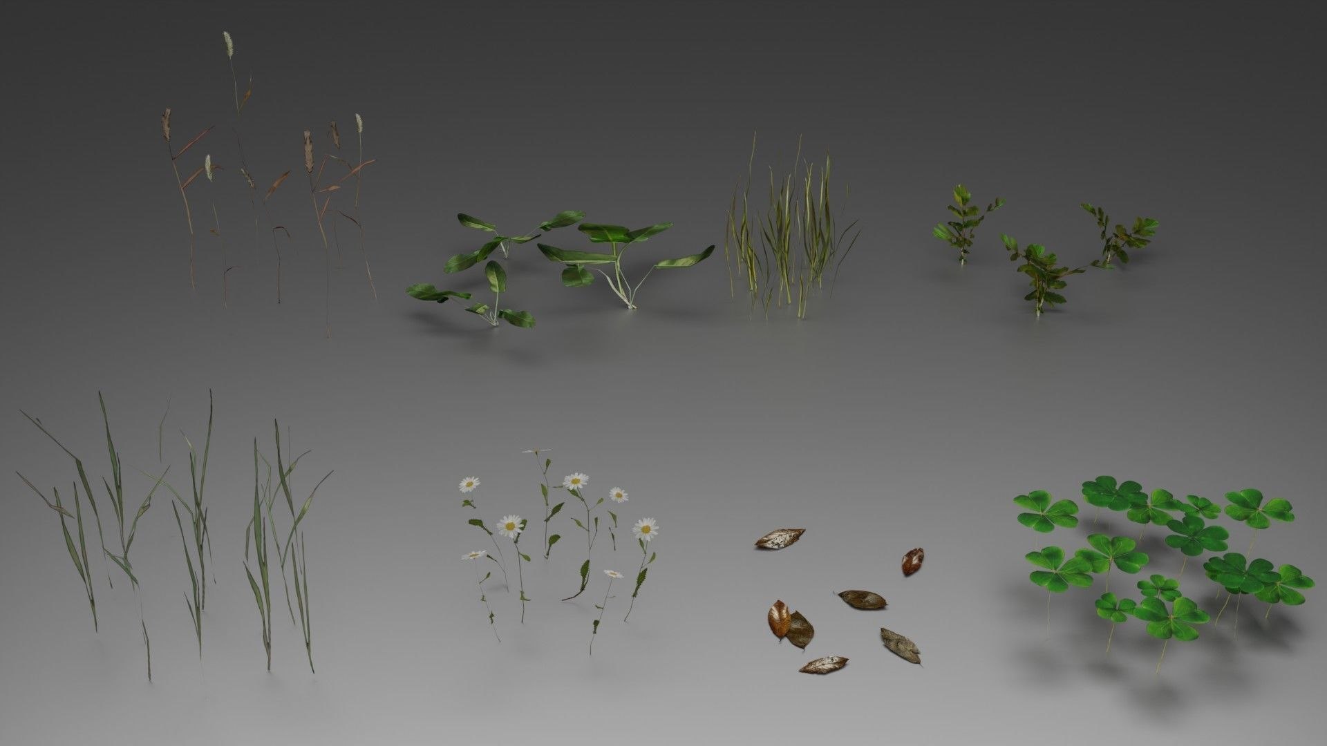 3D Grass4Game - Unity HDRP - TurboSquid 1725981