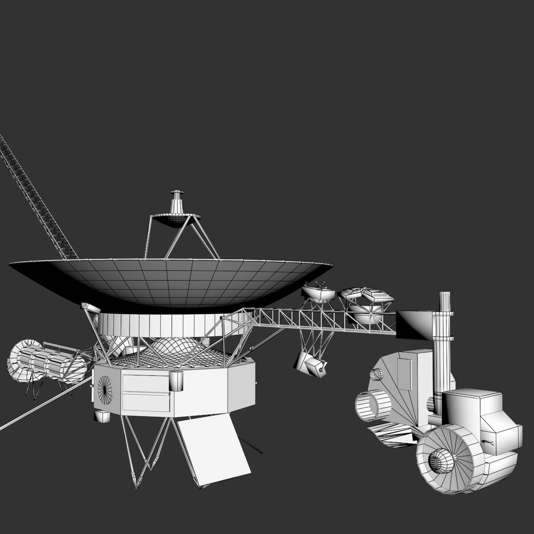 3D Nasa Voyager 1 Model - TurboSquid 1464964