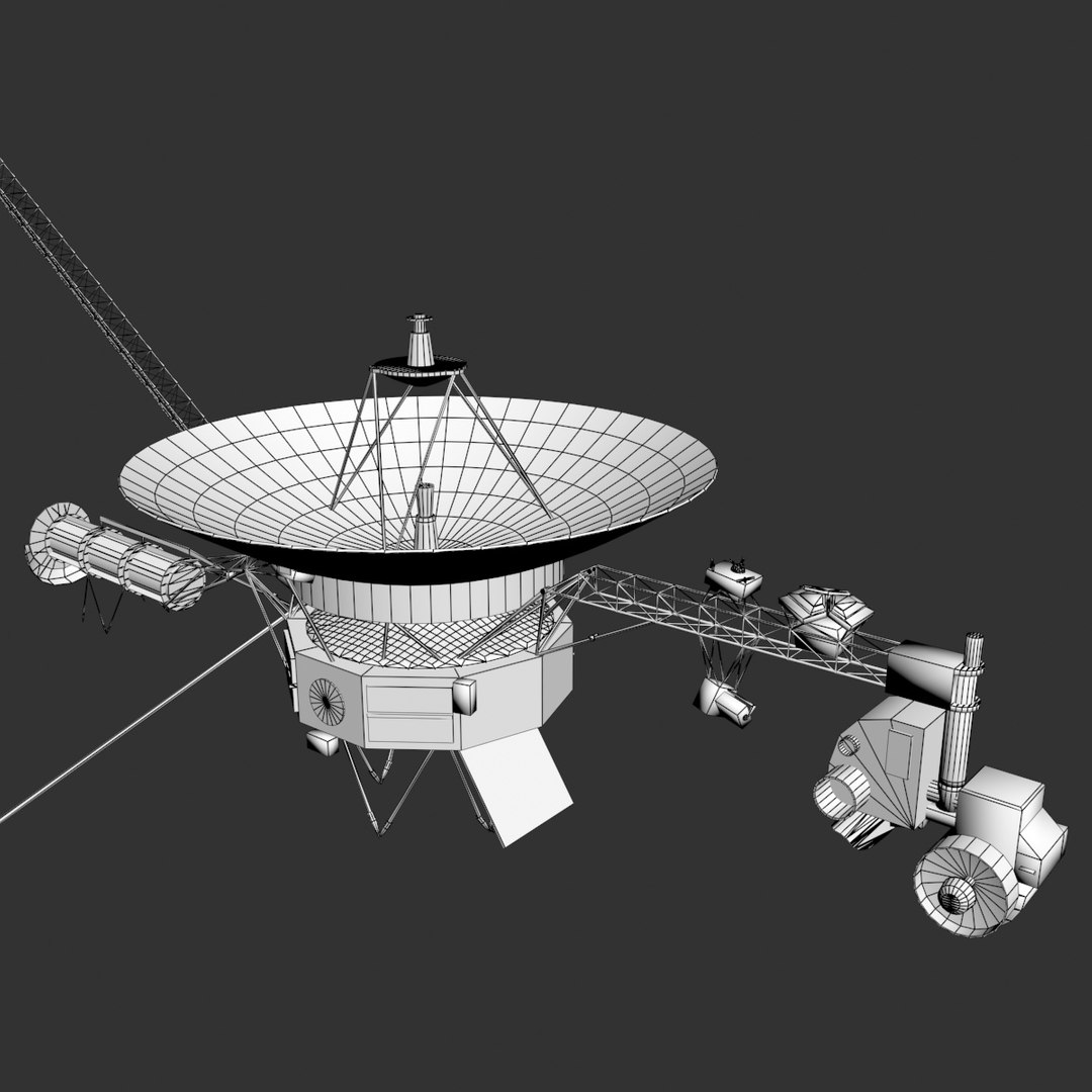 3D Nasa Voyager 1 Model - TurboSquid 1464964