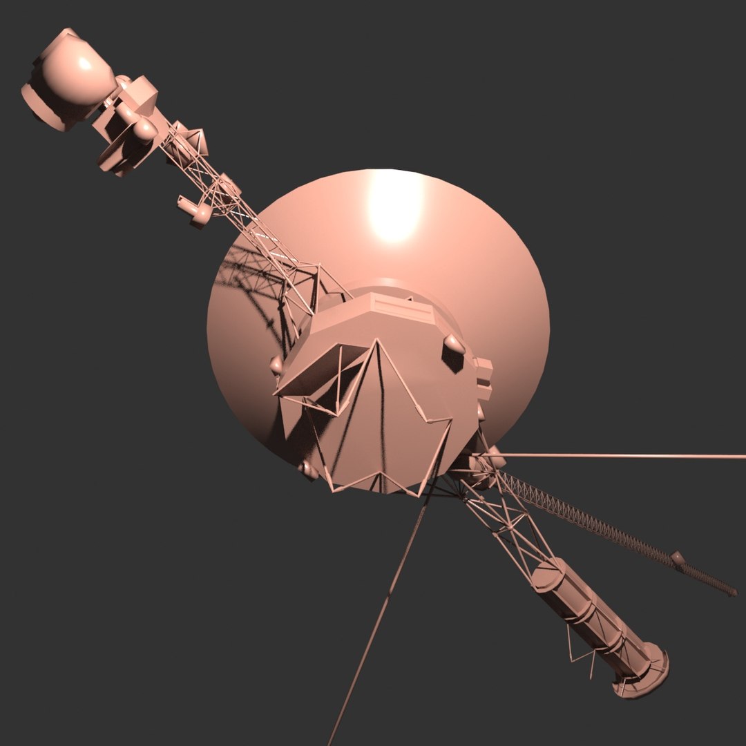3D Nasa Voyager 1 Model - TurboSquid 1464964