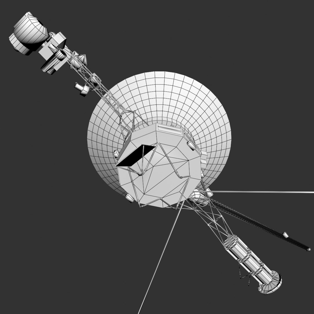 3D Nasa Voyager 1 Model - TurboSquid 1464964